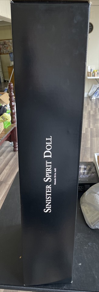 Sinister Spirit Doll 35" Doll Scary Horror Creepy Halloween Rough Box ...