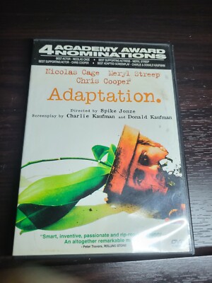 Adaptation (DVD, 2003, Superbit) Nicolas Cage, Meryl Streep, Chris ...