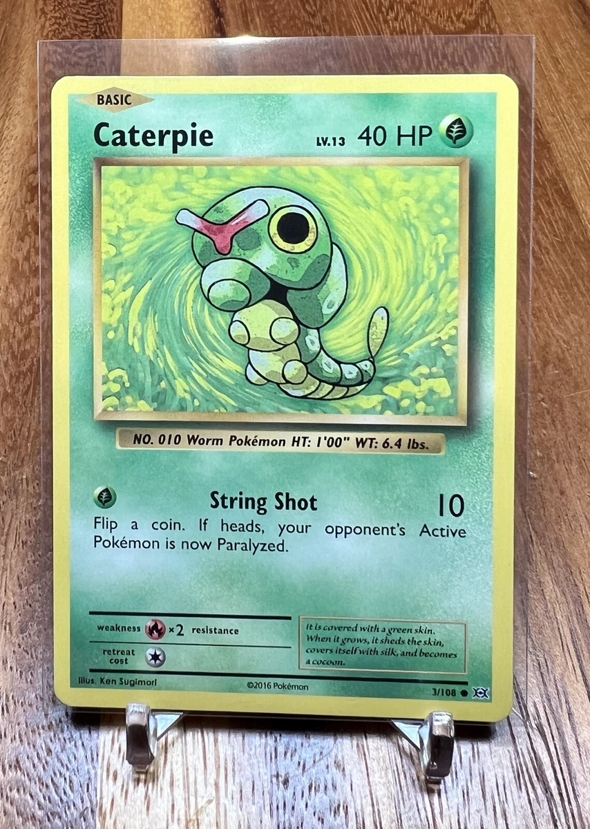 Caterpie Pokemon Card