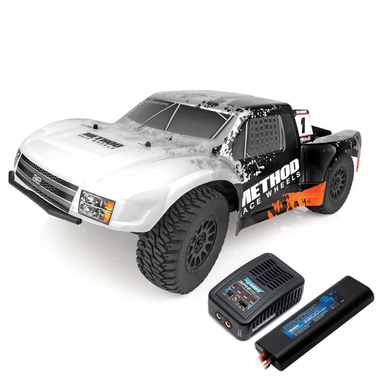 Team Associated Pro2 SC10 Method Race Wheels RTR LiPo Combo ASC70021C ...
