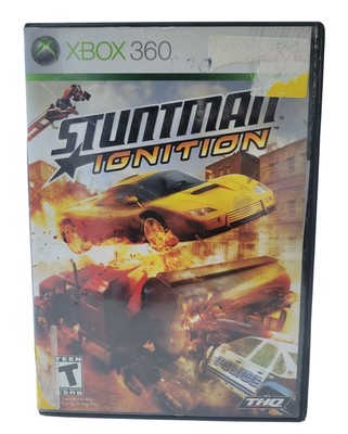 Stuntman: Ignition (Microsoft Xbox 360, 2007) Complete W/ Manual CIB ...