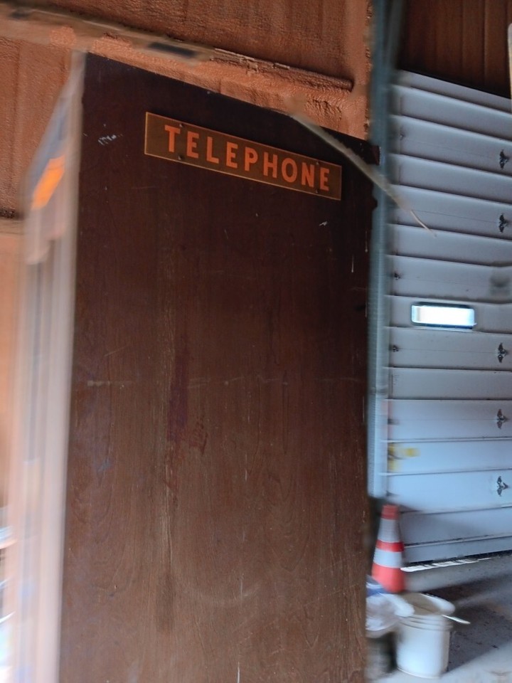 vintage wooden phone booth | eBay