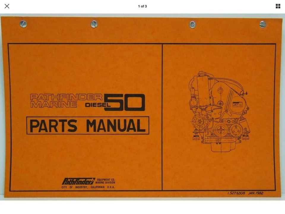 Volkswagen Pathfinder 50 , Marine Diesel Engine 50 HP Borg Warner ...