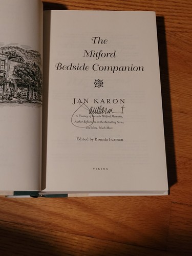 The Mitford Bedside Companion by Jan Karon; Signed Copy (No, REALLY it ...