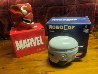 Robocop 35th Anniversary Mug AND Carnage Collector's Mug in MINT ...