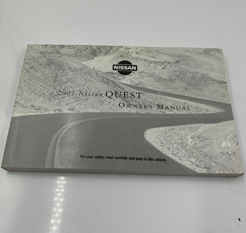 2001 Nissan Quest Owners Manual OEM D04B38088 | eBay