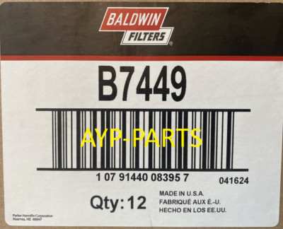 B7449 (CASE OF 12) BALDWIN OIL FILTER LF17531 a077 | eBay