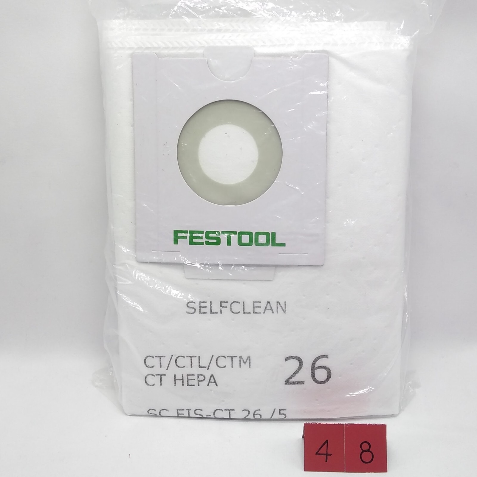 OPENBOX Festool 496186 SELFCLEAN Filter Bag for Ct 36 for sale online ...