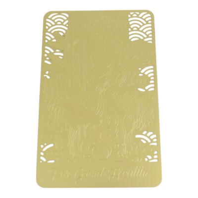 Feng Shui Good Health Talisman Card | eBay