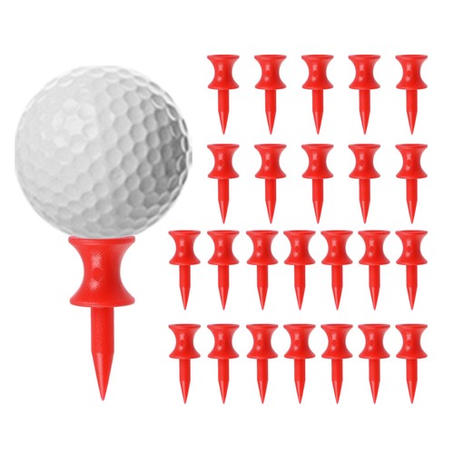 Golf Tees Bulk 25pcs Anti-Slice Golf Tees 31mm Wheel Type Double Layer ...
