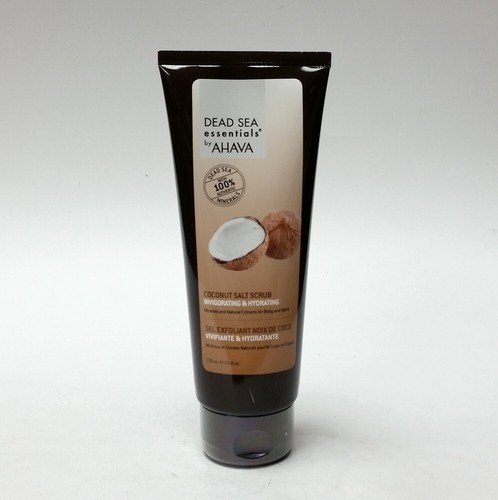 Ahava Dead Sea Essentials Coconut Salt Scrub 7.5 oz Hydrating ...