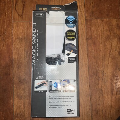 Vupoint Portable Scanner Magic Wand II Wireless ST44PE (NIB ...