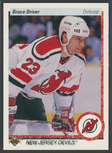 1990-91 Upper Deck Bruce Driver New Jersey Devils #373 | eBay