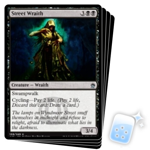 STREET WRAITH X4 Masters 25 Magic MTG MINT CARD | eBay