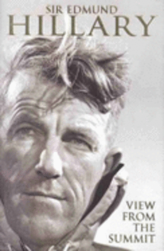 Sir Edmund Hillary Signed View From The Summit Autographed HC 1st Ed ...
