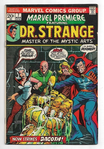 Marvel Premiere #7 Marvel Comics 1973 P Craig Russell art/ Featuring Dr ...