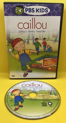 Caillou Family Collection Vhs