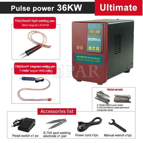 811A 36KW Industrial Smart Spot Welding Machine with S-75A + S-73B ...