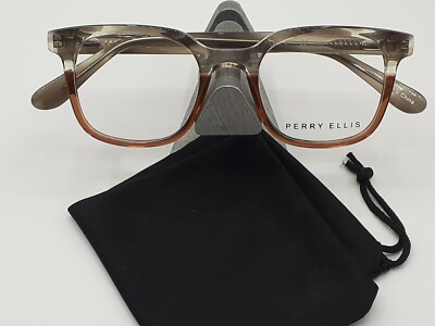 NEW PERRY ELLIS PE 425-1 Designer Eyeglasses Frame 47-20-142 Olive ...