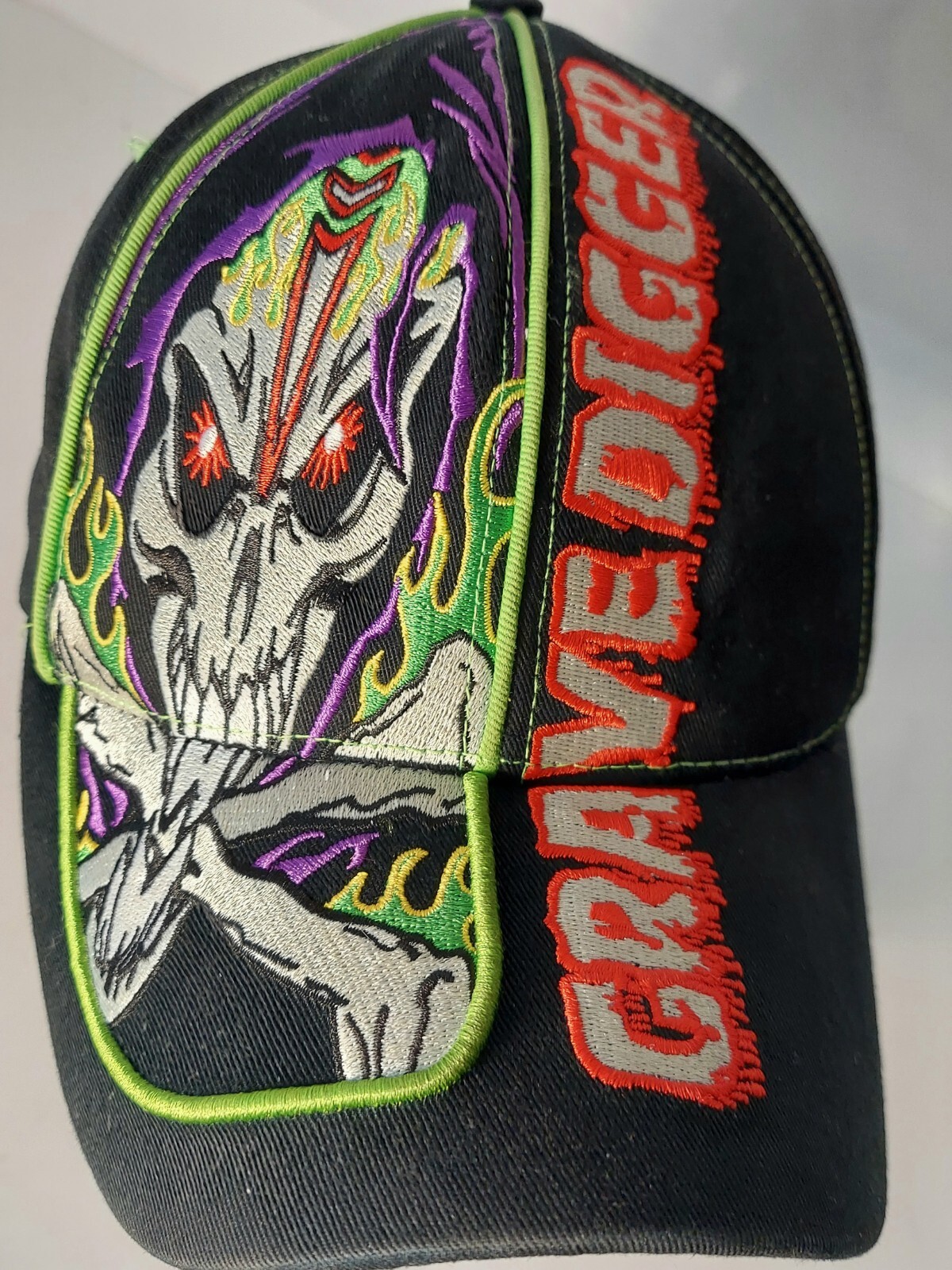 GRAVE DIGGER Monster Truck Hat/Snapback Cap Unisex OS… - Gem