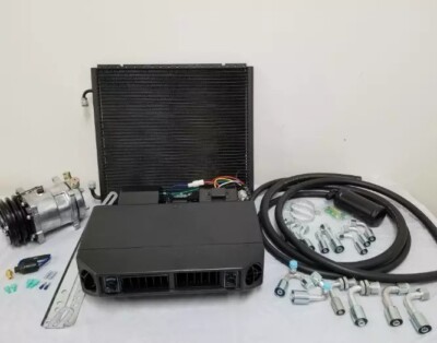 Universal Underdash AC Air Conditioning Evaporator Kit Hose Compressor ...