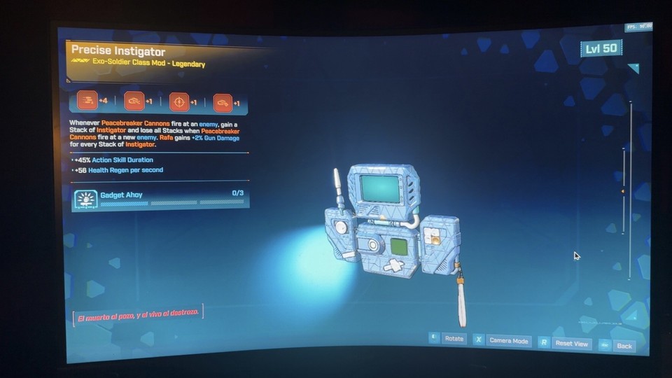 Borderlands 4 Instant Level 50 Legendary Drop: Precise Instigator Class Mod | eBay