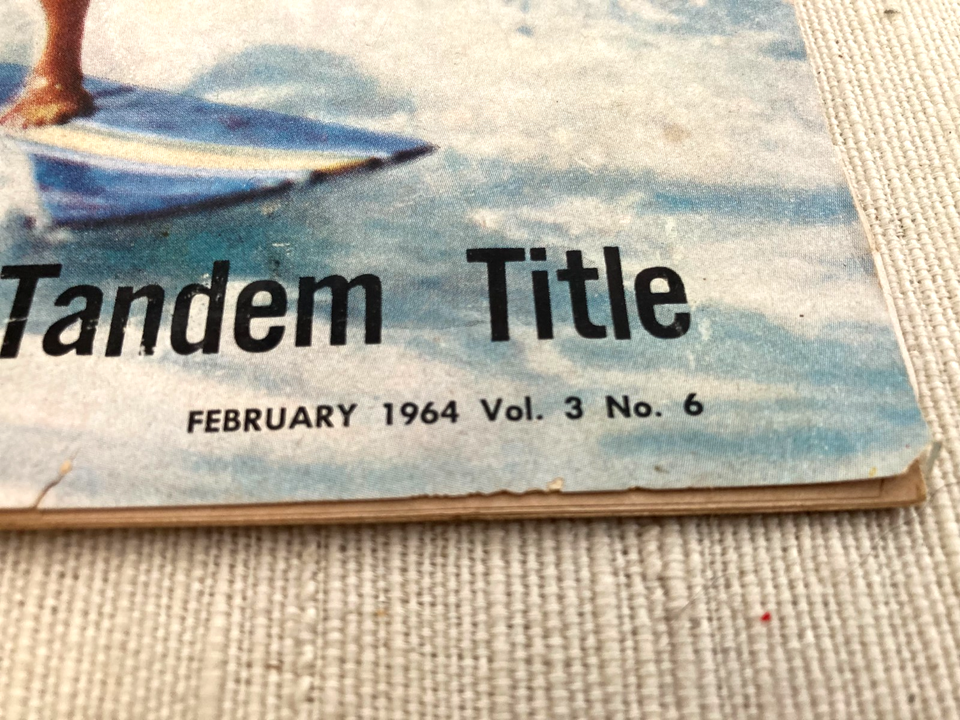 SURFING WORLD SURFING MAGAZINE 1964 VOL 3 NO 6 Surfboard VINTAGE | eBay ...