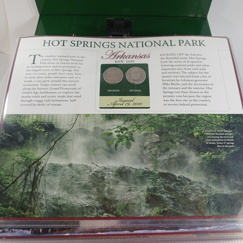 The National Parks Quarters Collection 2010-2020 Complete 56 Panels ...