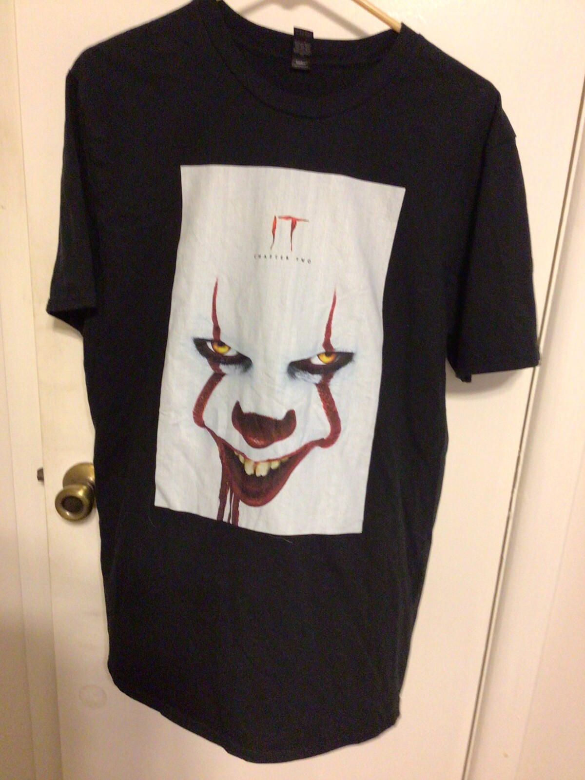 IT Chapter Two Pennywise The Clown Big Face T Shirt LG - Gem