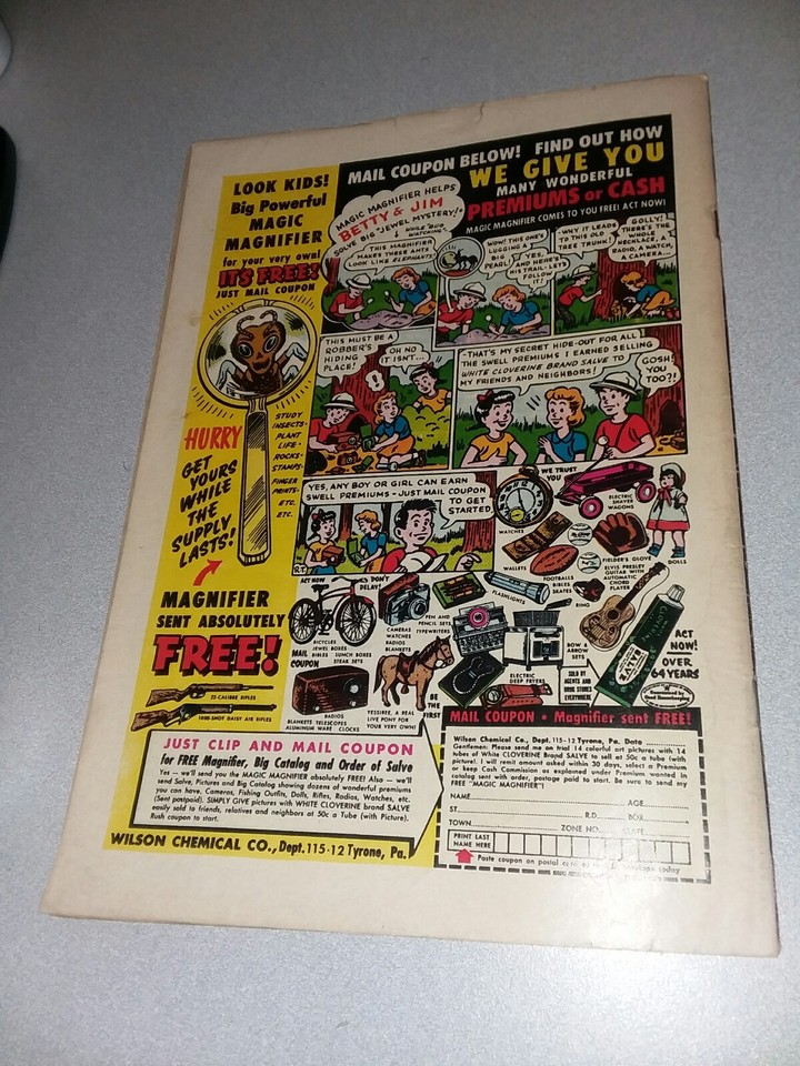Flippity and Flop #38 dc comics 1958 early silver age funny animal ...