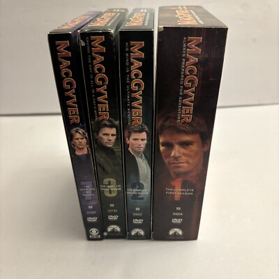 MacGyver The Complete First Season, Second Season, Third Season ...