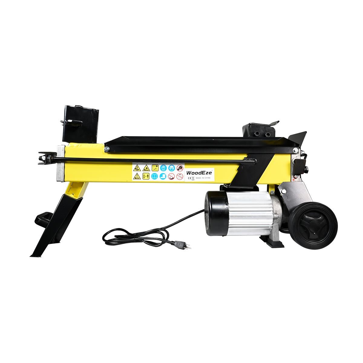 WoodEze 7-Ton Yellow Electric Log Splitter - LS75 for sale online | eBay