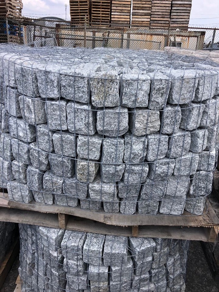 Granite Cobblestone/Belgian Block 4x4" BOXED SAMPLE CostRefund w 700sf ...