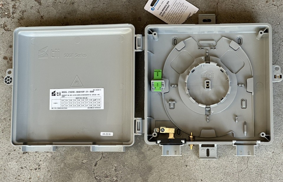 Network Interface Devices Slack Nid Tii 506R W/100ft Spool Installed ...