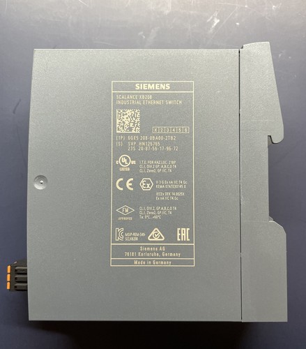 SIEMENS SCALANCE XB208 managed Layer 2 IE switch, 6GK5 208-0BA00-2TB2 ...