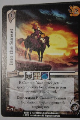 Universal Fighting System Red Horizon Foundation-"Into the Sunset" Set ...