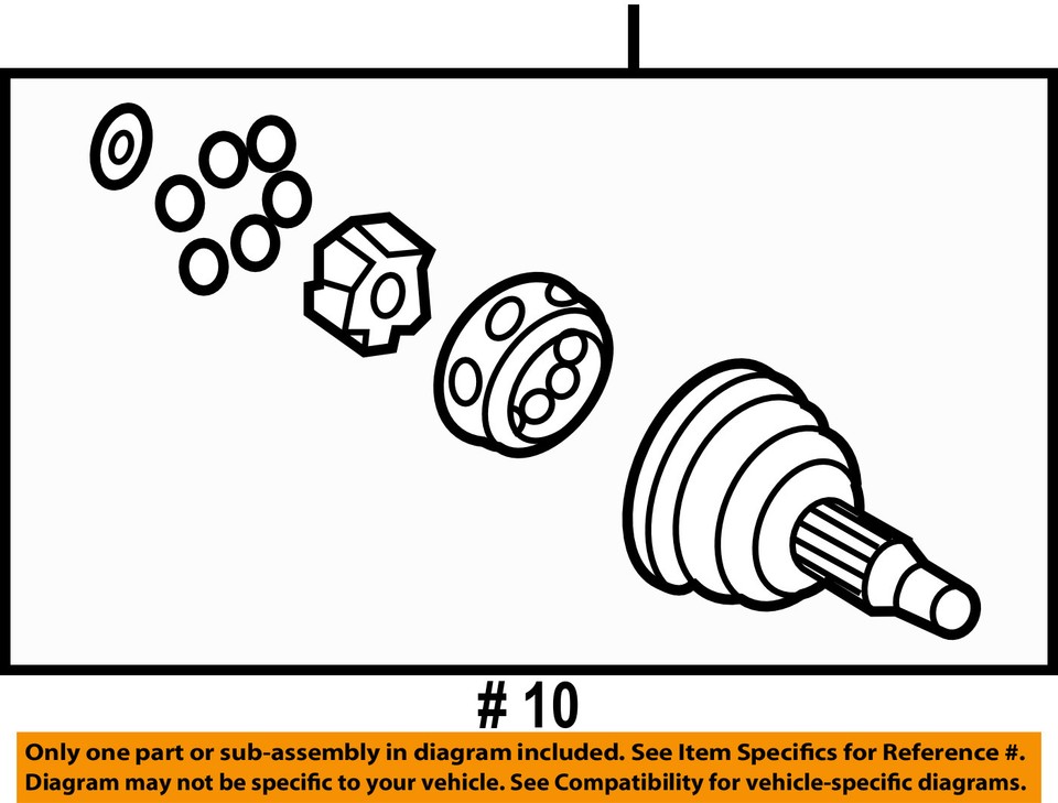 GM OEM-Front Outer CV Joint 22928970 | eBay
