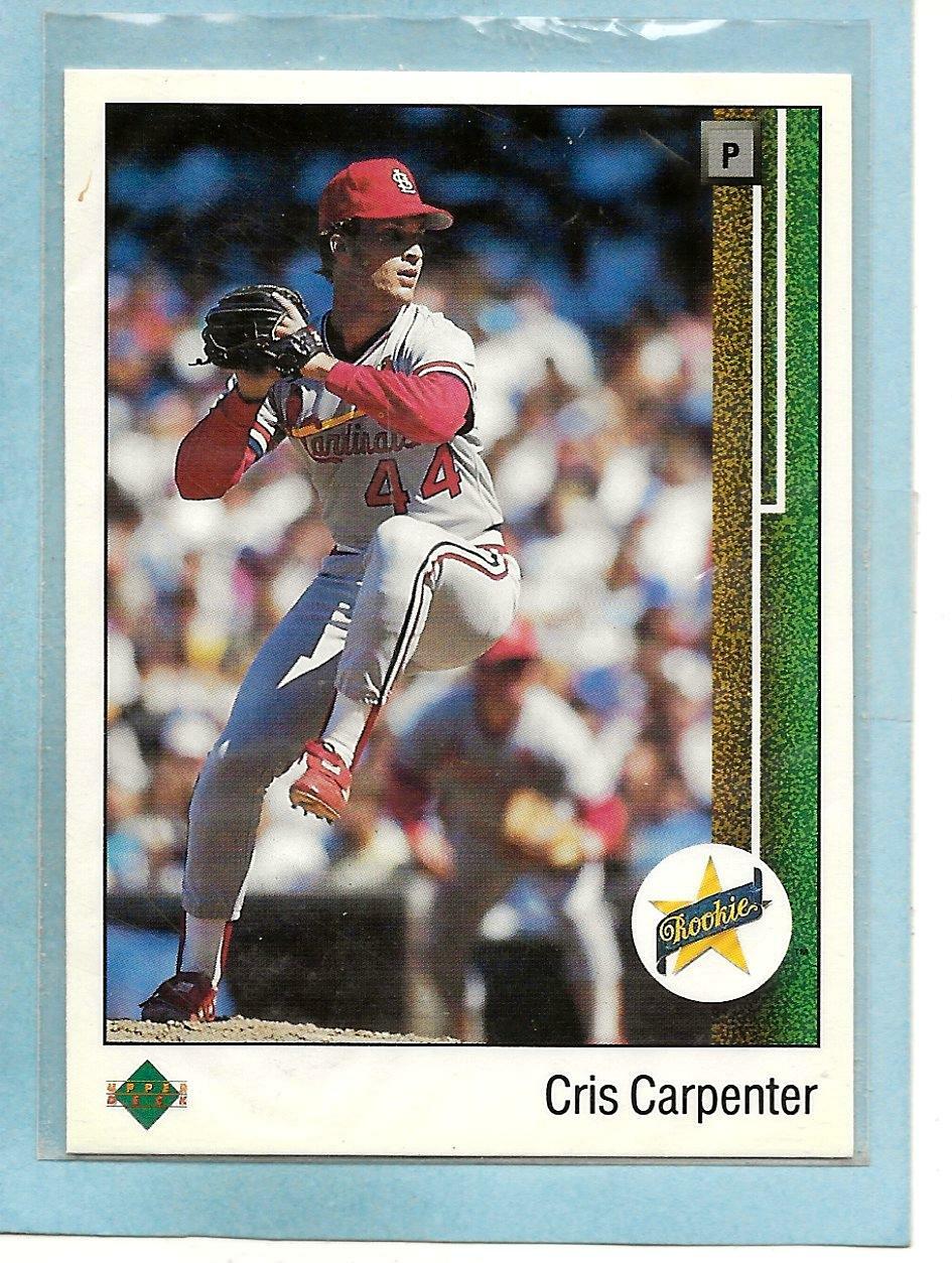 CRIS CARPENTER - 1989 Upper Deck - "Rookie" - #8 - Cards - $1.00 ...