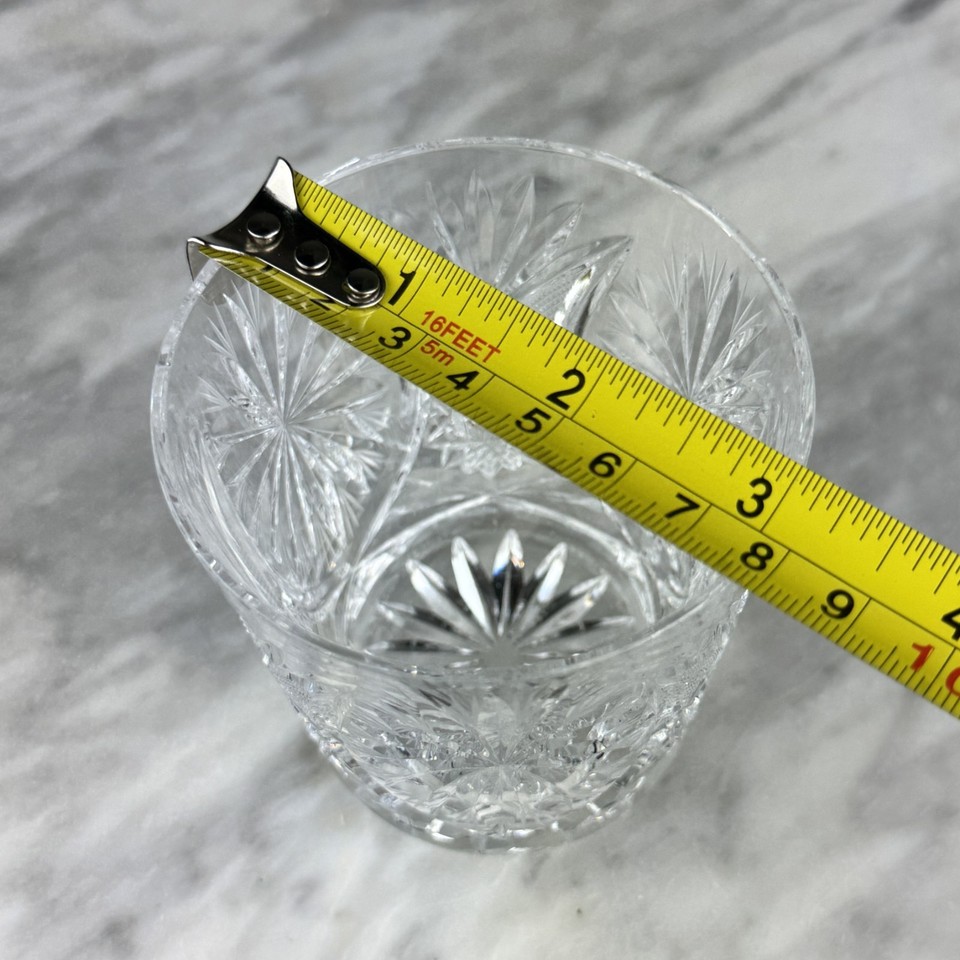 Set Of 4 Vintage Germany Brilliant Deep Cut Crystal 3 1/4” Old ...