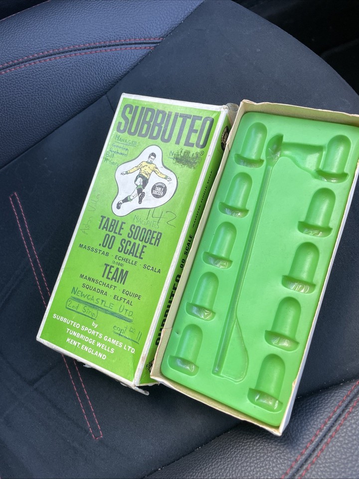 Subbuteo Motherwell HW Team Ref 185 -EMPTY BOX with Original Ref ...