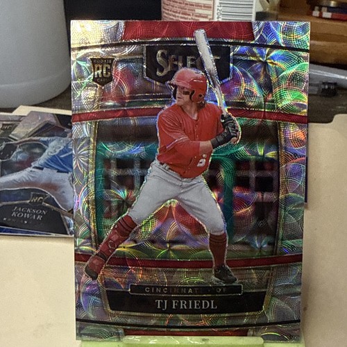 2022 Panini Select Scope Prizm #11 TJ Friedl RC Cincinnati Reds | eBay