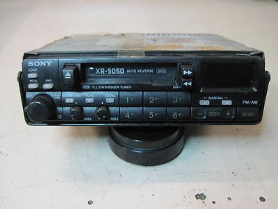 AUTORADIO SONY A CASSETTE XR-5050 VINTAGE | eBay