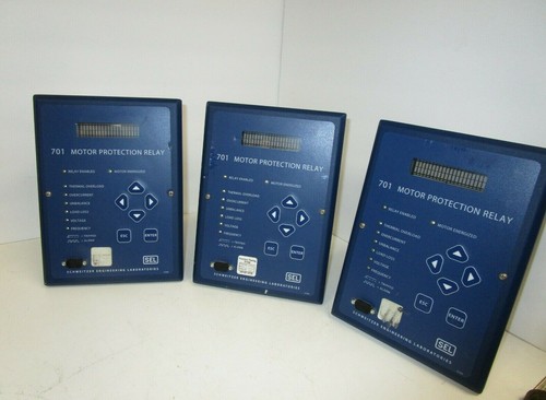 (1) Schweitzer Engineering 0701010XXX SEL-701 Motor Protection Relay ...