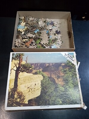 VINTAGE WHITMAN PUZZLE Grand Canyon Arizona 600 JIGSAW 4648-2 | eBay