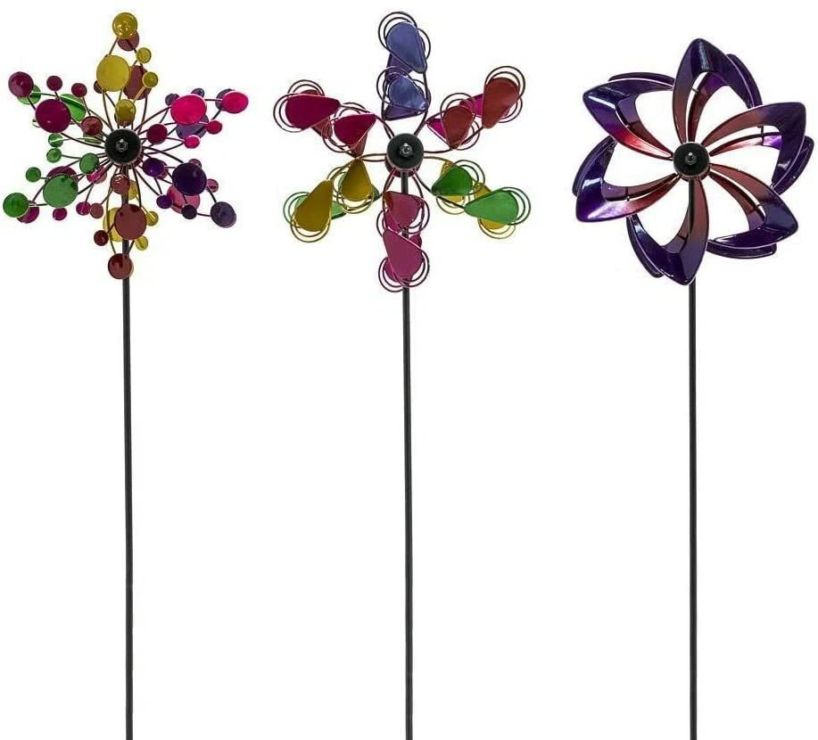 Mini Pinwheel Garden Stakes | Fasci Garden