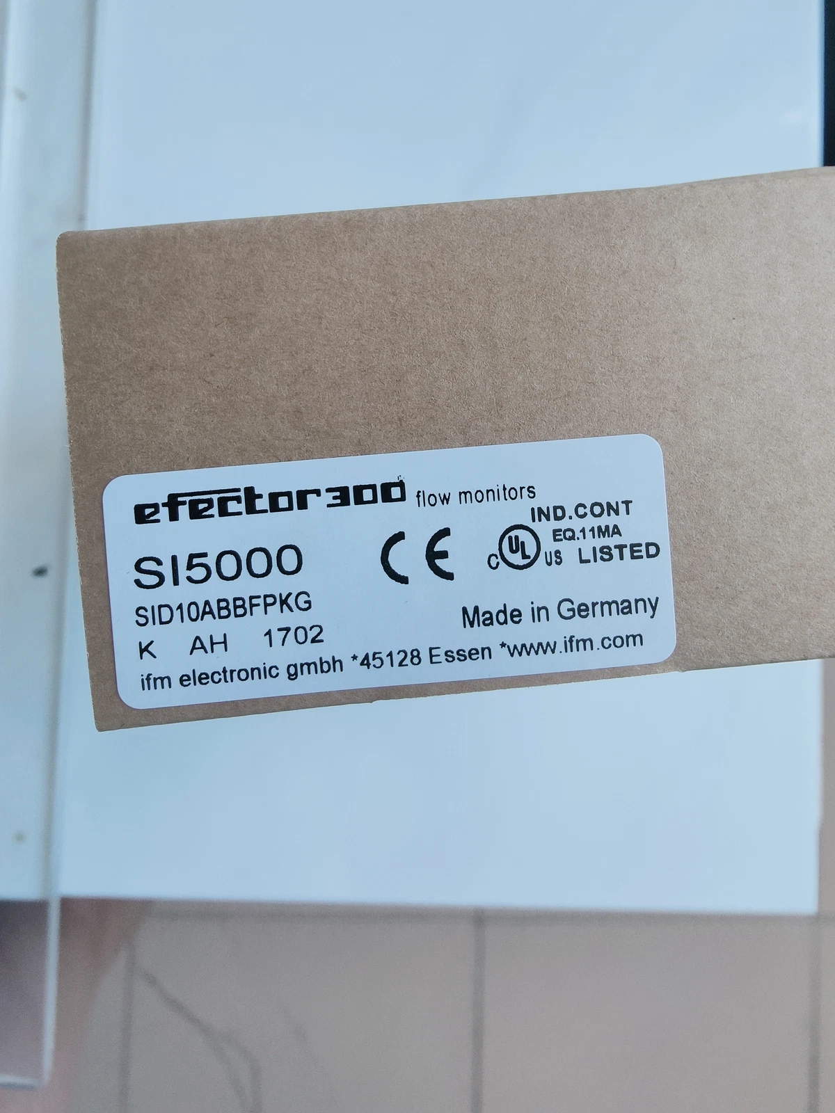 IFM SI5000 Flow Monitor Switch New In Box Expedited Shipping One | eBay