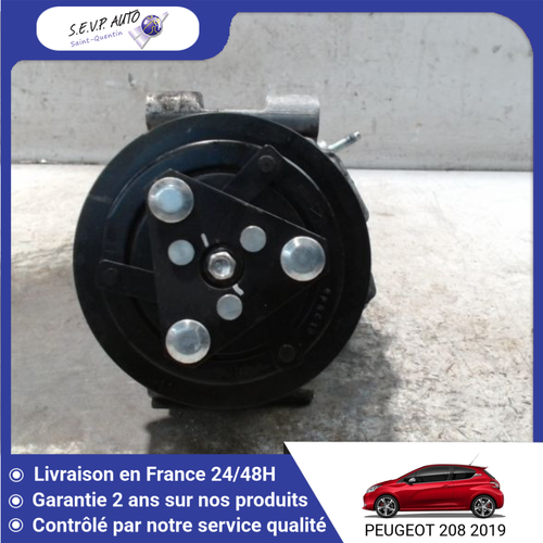 🇫🇷 COMPRESSEUR AIR CONDITIONNE PEUGEOT 208 ♻️ 9830148880 | eBay