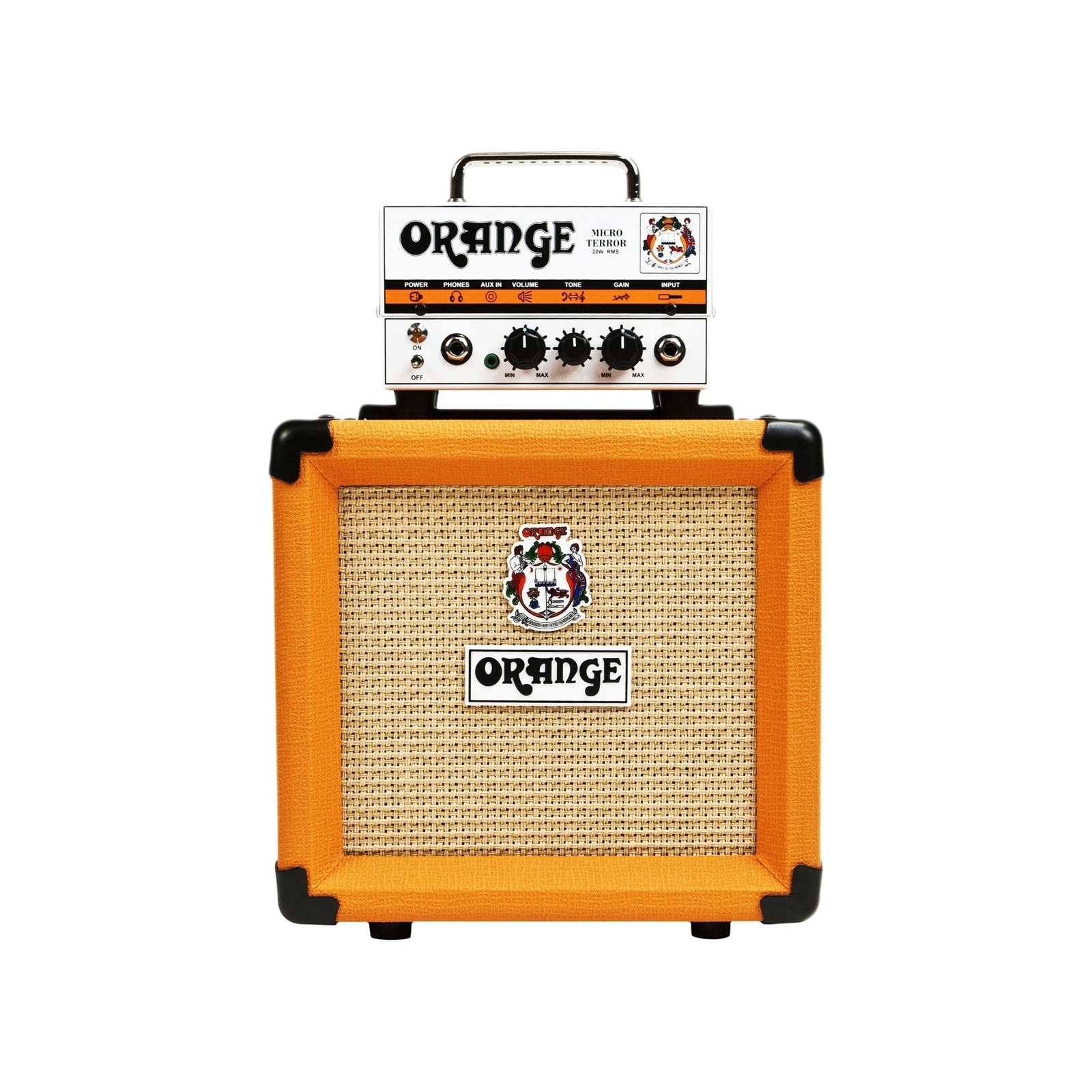 Orange Amps Micro Terror 20-Watt Tube Preamp Compact Tube Amp with ...