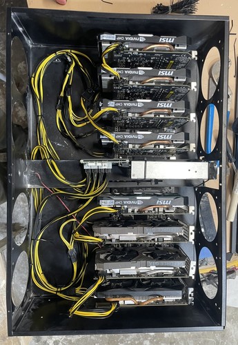 8gpu Mining Rig Complete Cmp30hx Hp1200 PSU | eBay