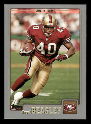 2001 Topps #249 Fred Beasley San Francisco 49ers | eBay